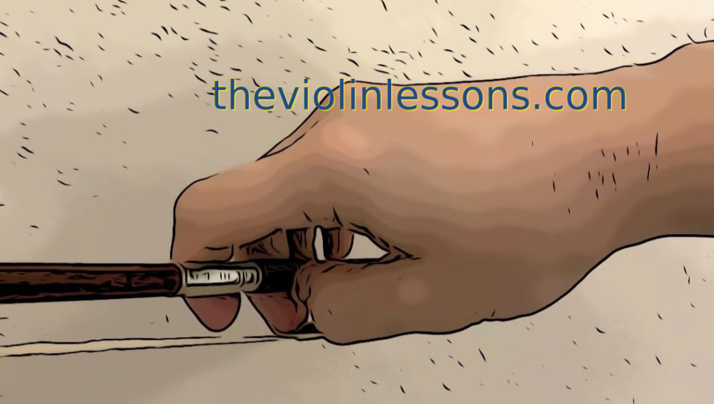 How To Hold A Violin Bow For Beginners | Theviolinlessons
